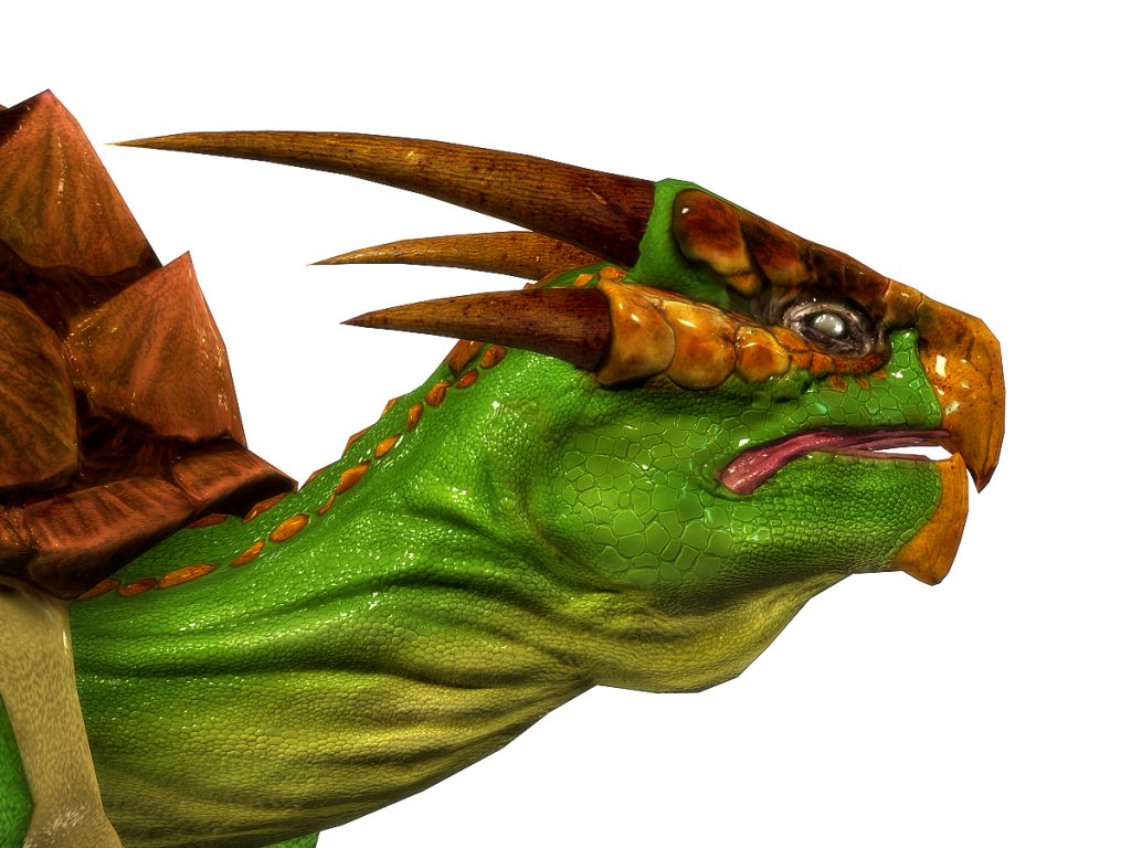 3DRT – Dragon Turtle Low-poly 3D model – Godot Assets Marketplace