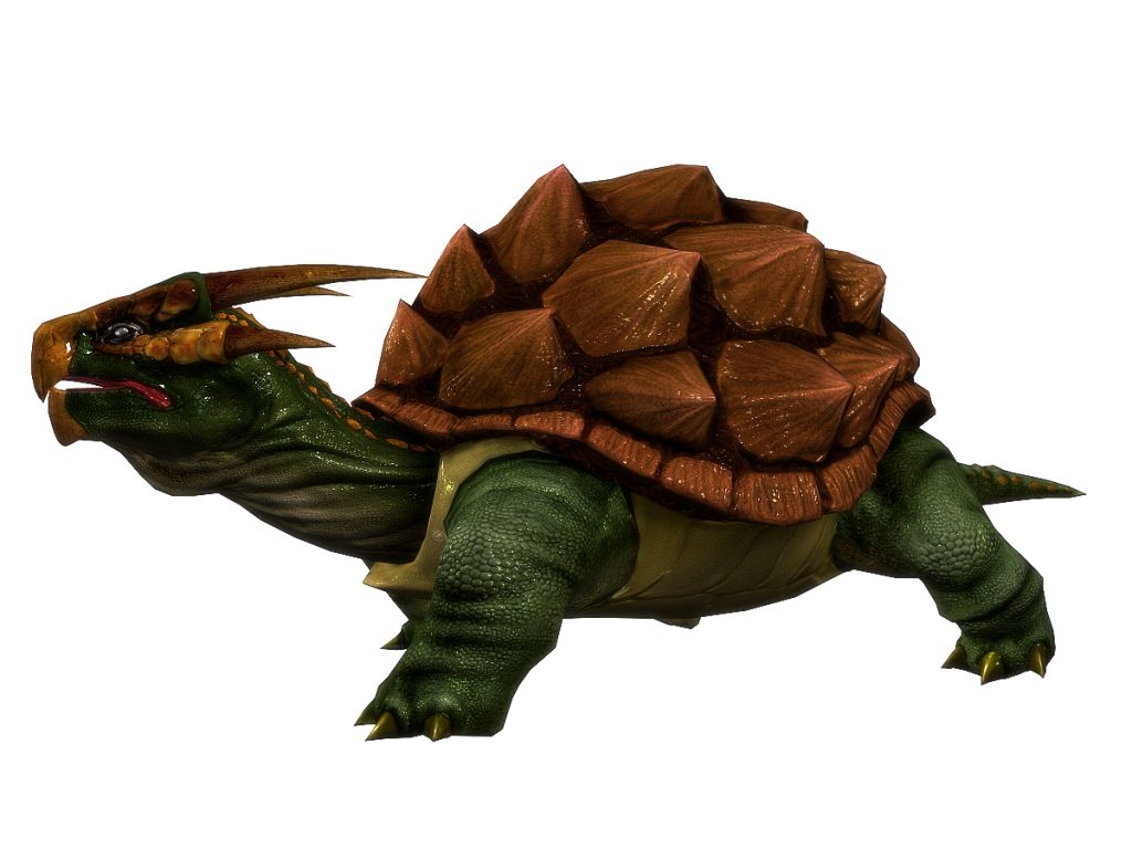 3DRT – Dragon Turtle Low-poly 3D model – Godot Assets Marketplace