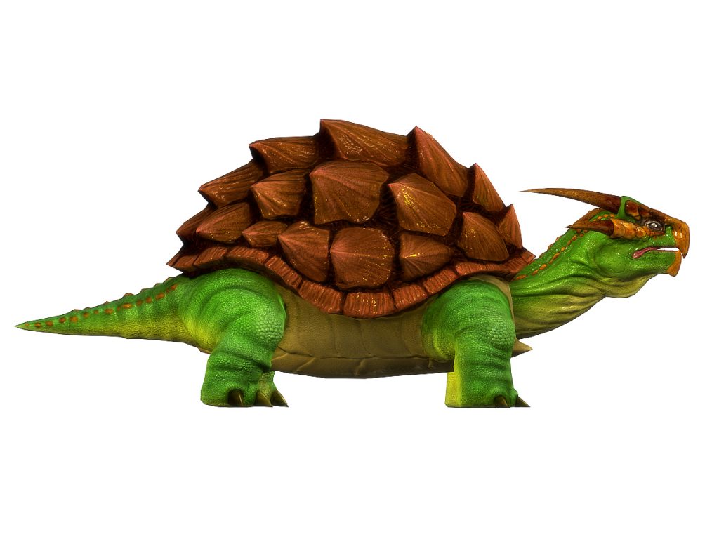 3DRT – Dragon Turtle Low-poly 3D model – Godot Assets Marketplace