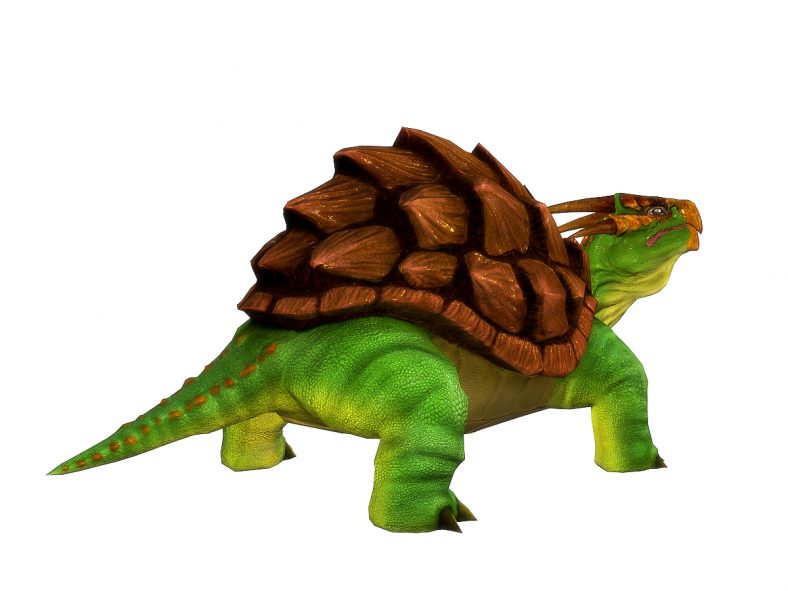3DRT – Dragon Turtle Low-poly 3D model – Godot Assets Marketplace