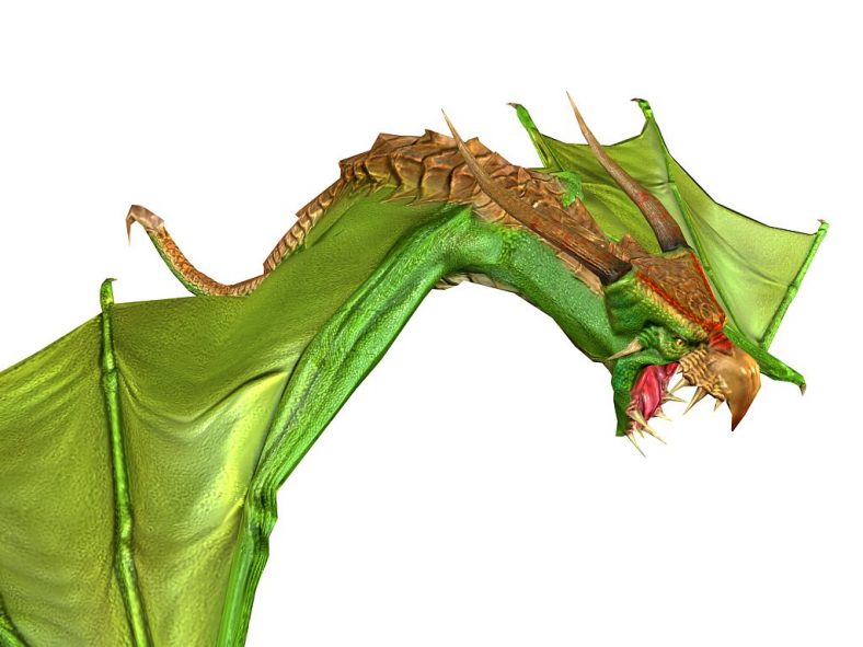 Dragon Bat Low-poly 3D model – Godot Assets Marketplace