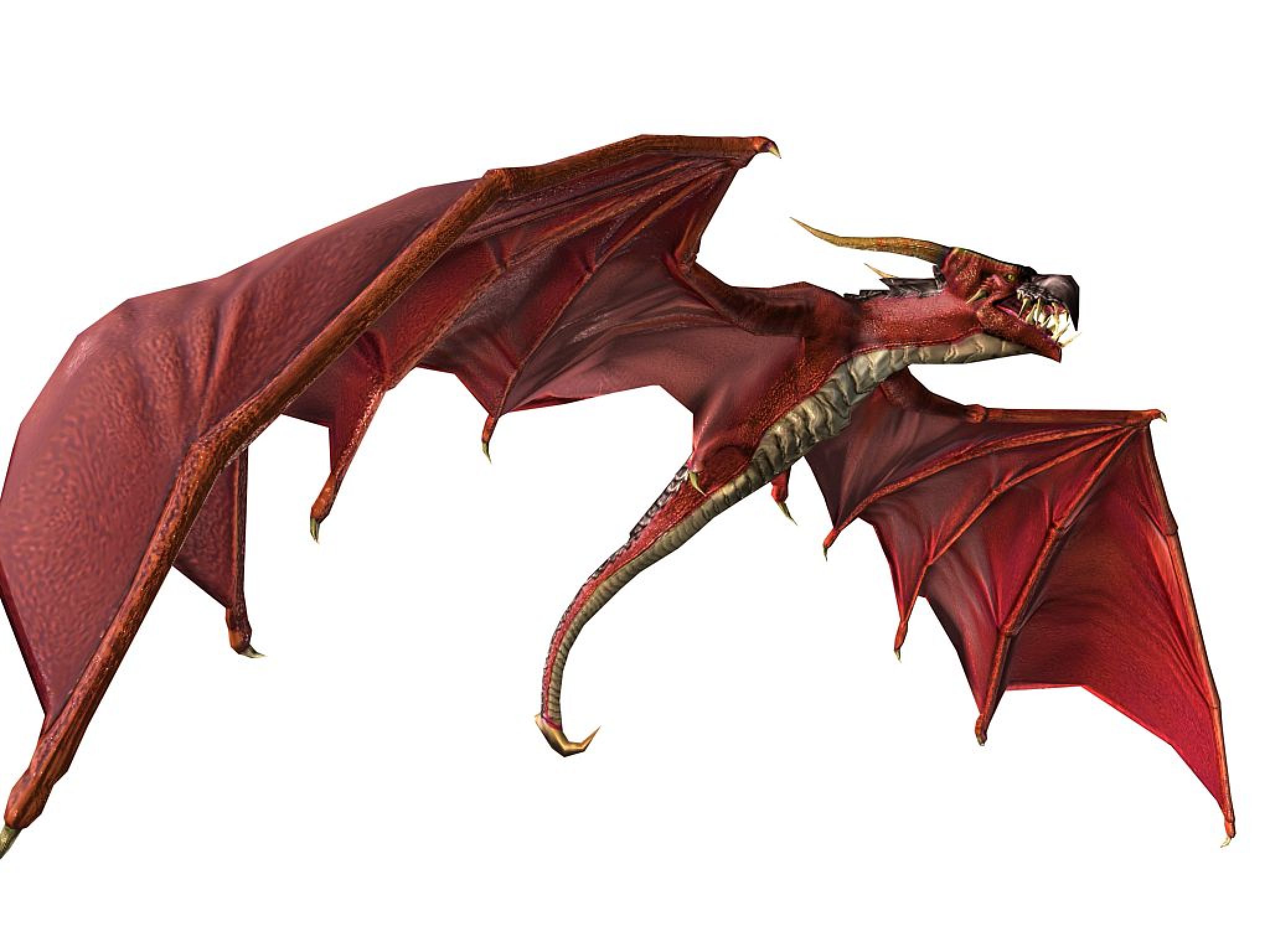 Dragon Bat Low-poly 3D model – Godot Assets Marketplace