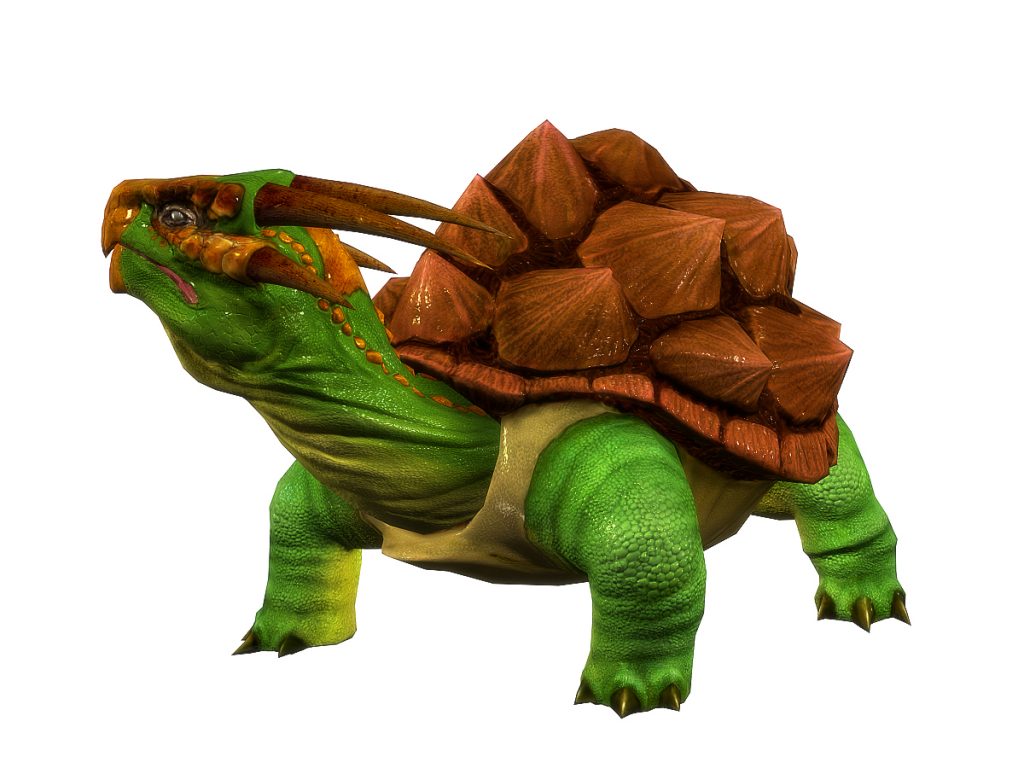 3DRT – Dragon Turtle Low-poly 3D model – Godot Assets Marketplace