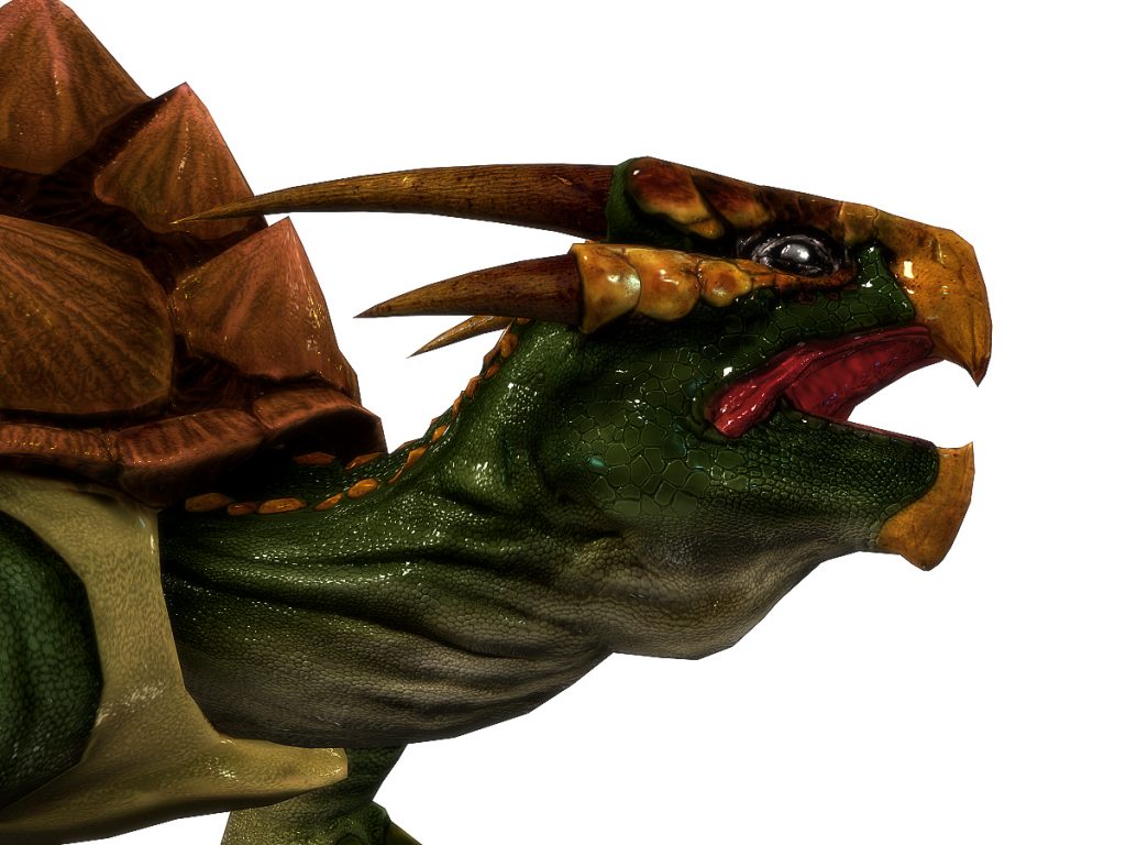 3DRT – Dragon Turtle Low-poly 3D model – Godot Assets Marketplace