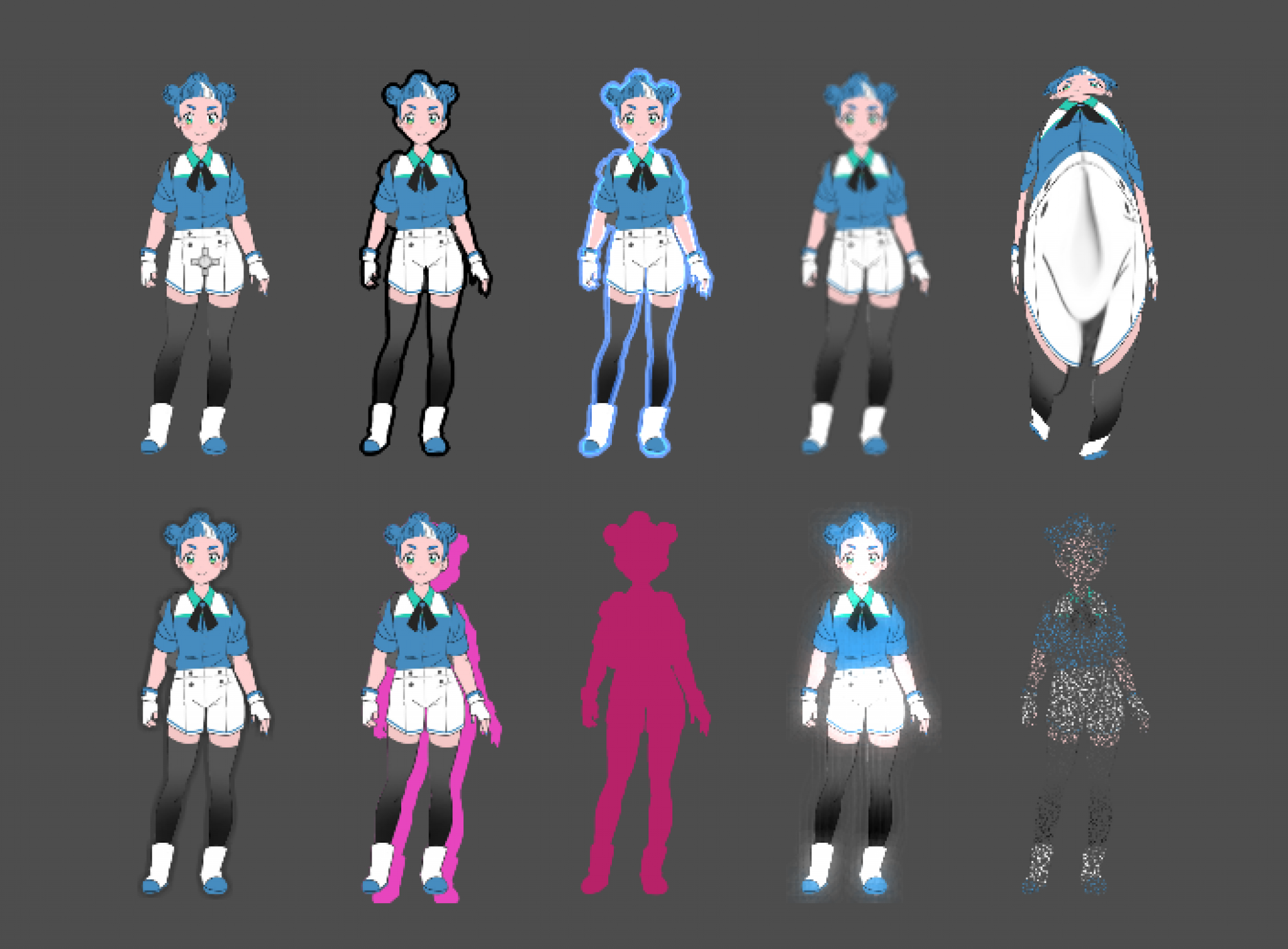 2D Sprite Shaders Demo – Godot Assets Marketplace