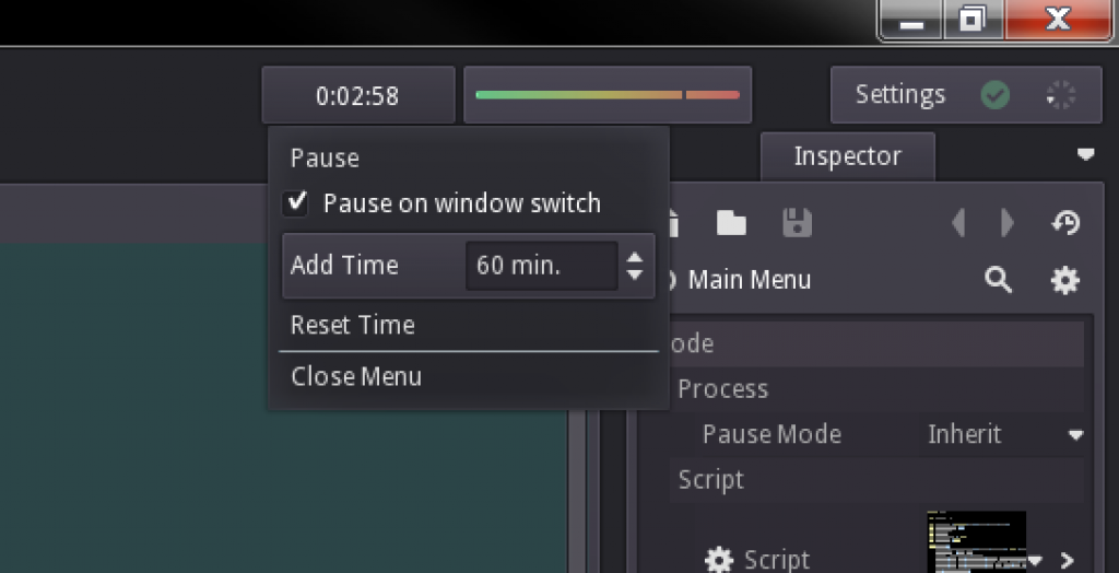 Ross’s Project Timer – Godot Assets Marketplace