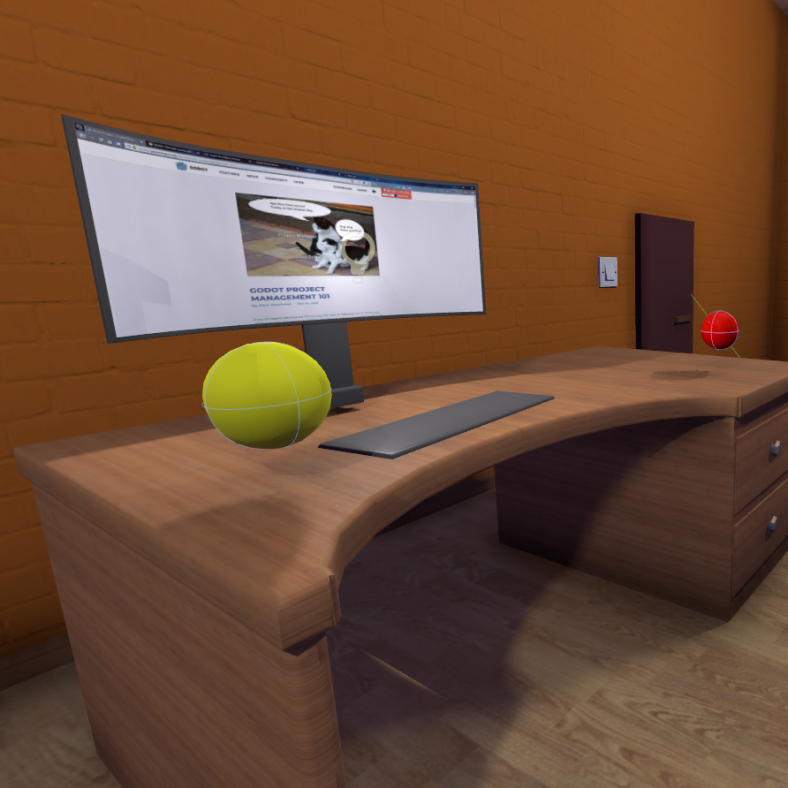 3D FPP Interaction Template – Godot Assets Marketplace