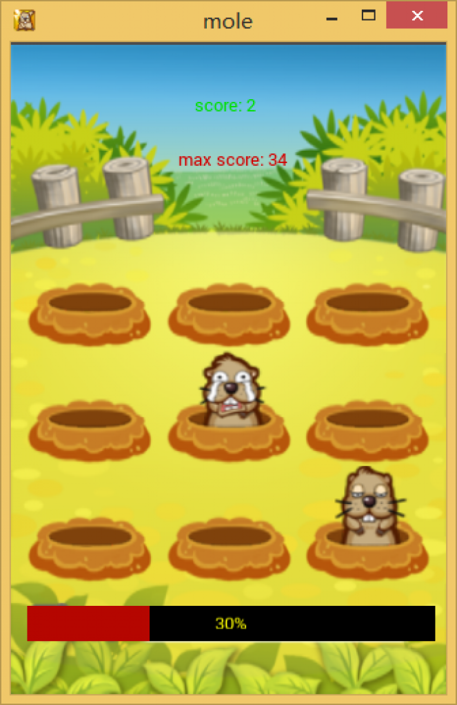 a mole game – Godot Assets Marketplace