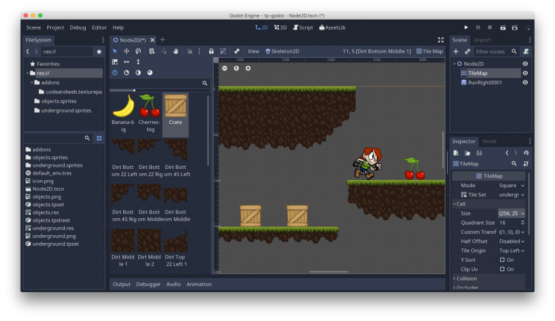 TexturePacker Importer (SpriteSheet, AtlasTexture, TileSet) – Godot ...