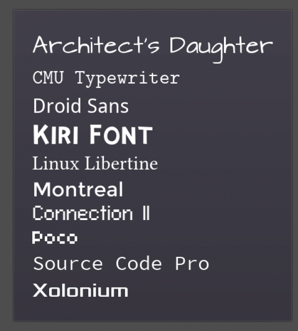 Open Font Package – Godot Assets Marketplace
