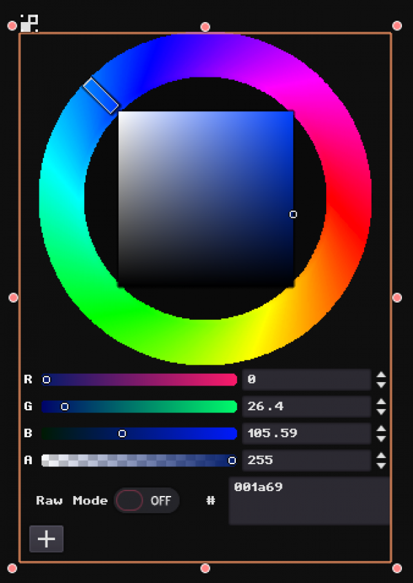 HSV ColorPicker / Color wheel – Godot Assets Marketplace