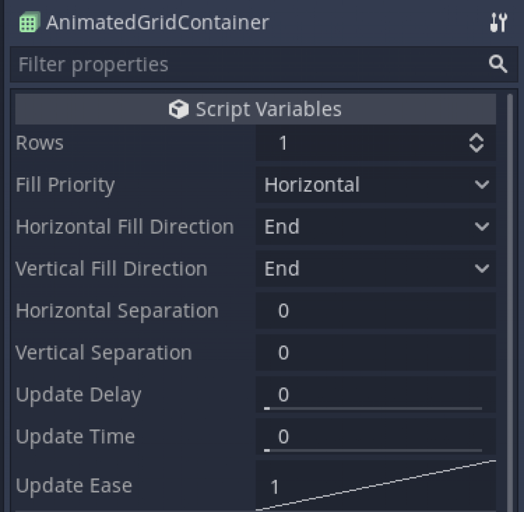 Animated Grid Container – Godot Assets Marketplace