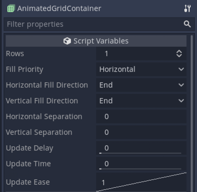 Animated Grid Container – Godot Assets Marketplace