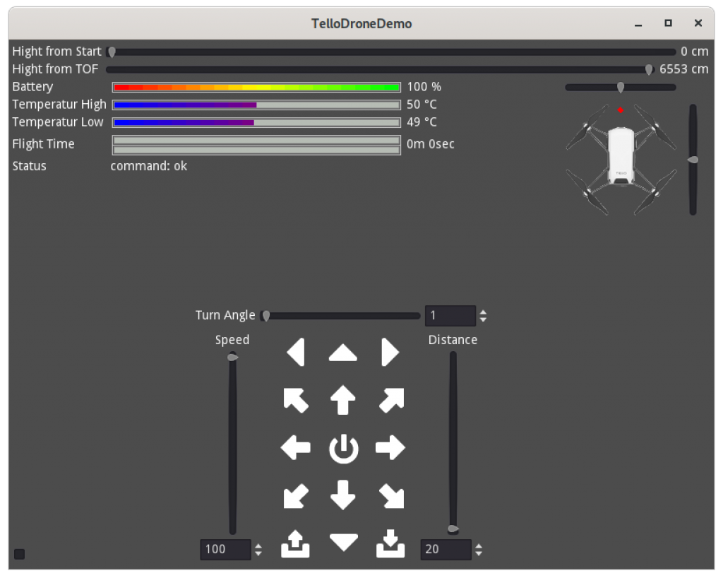 Tello Drone Control Demo – Godot Assets Marketplace