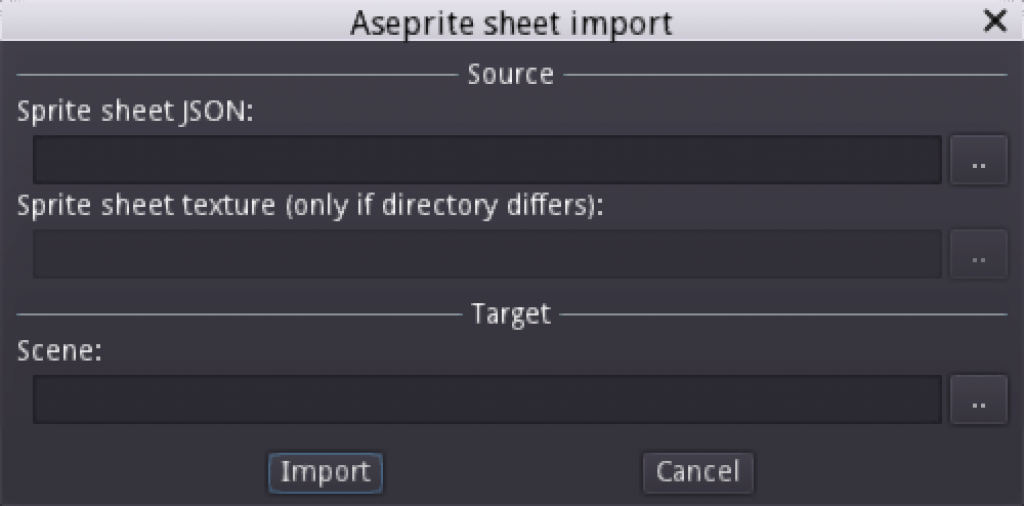 Aseprite import – Godot Assets Marketplace