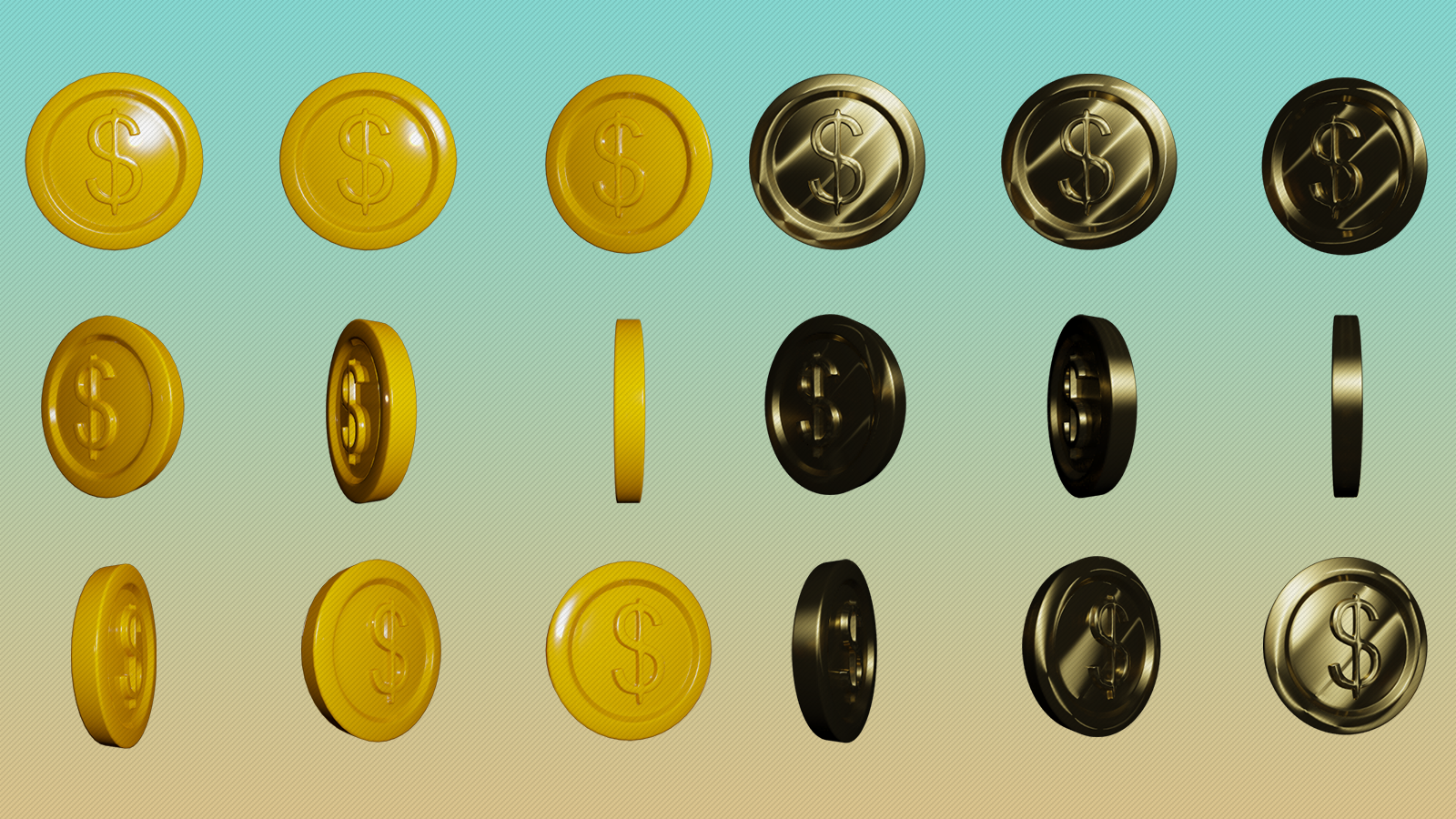2.5D Rotating Coins – Godot Assets Marketplace