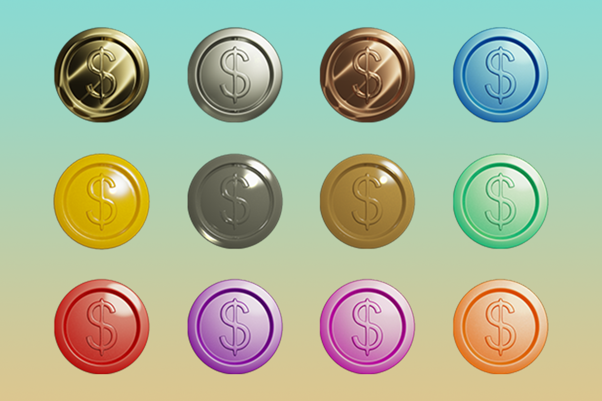 2.5D Rotating Coins – Godot Assets Marketplace