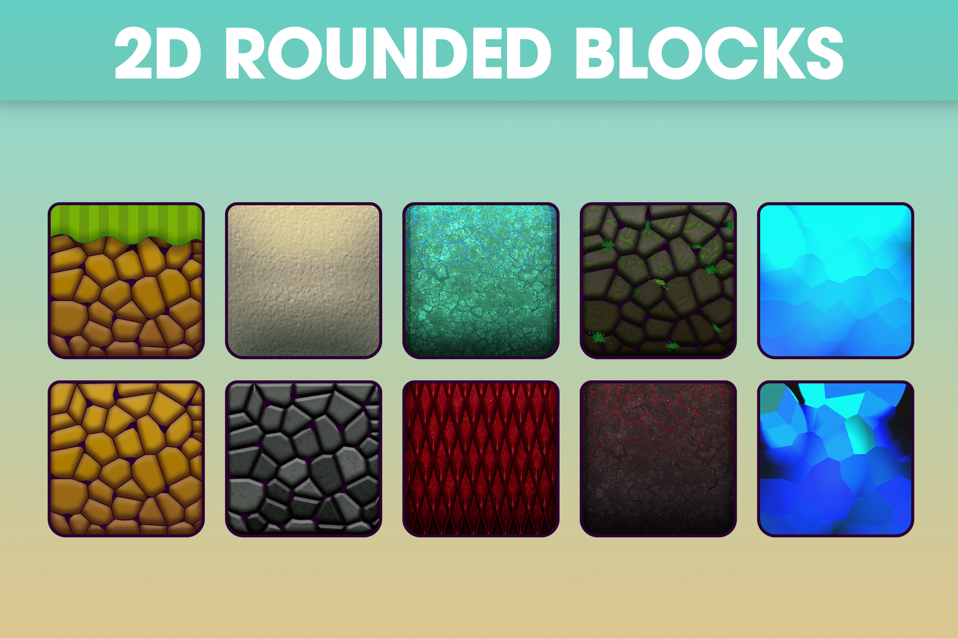 2d Rounded Blocks – Godot Assets Marketplace