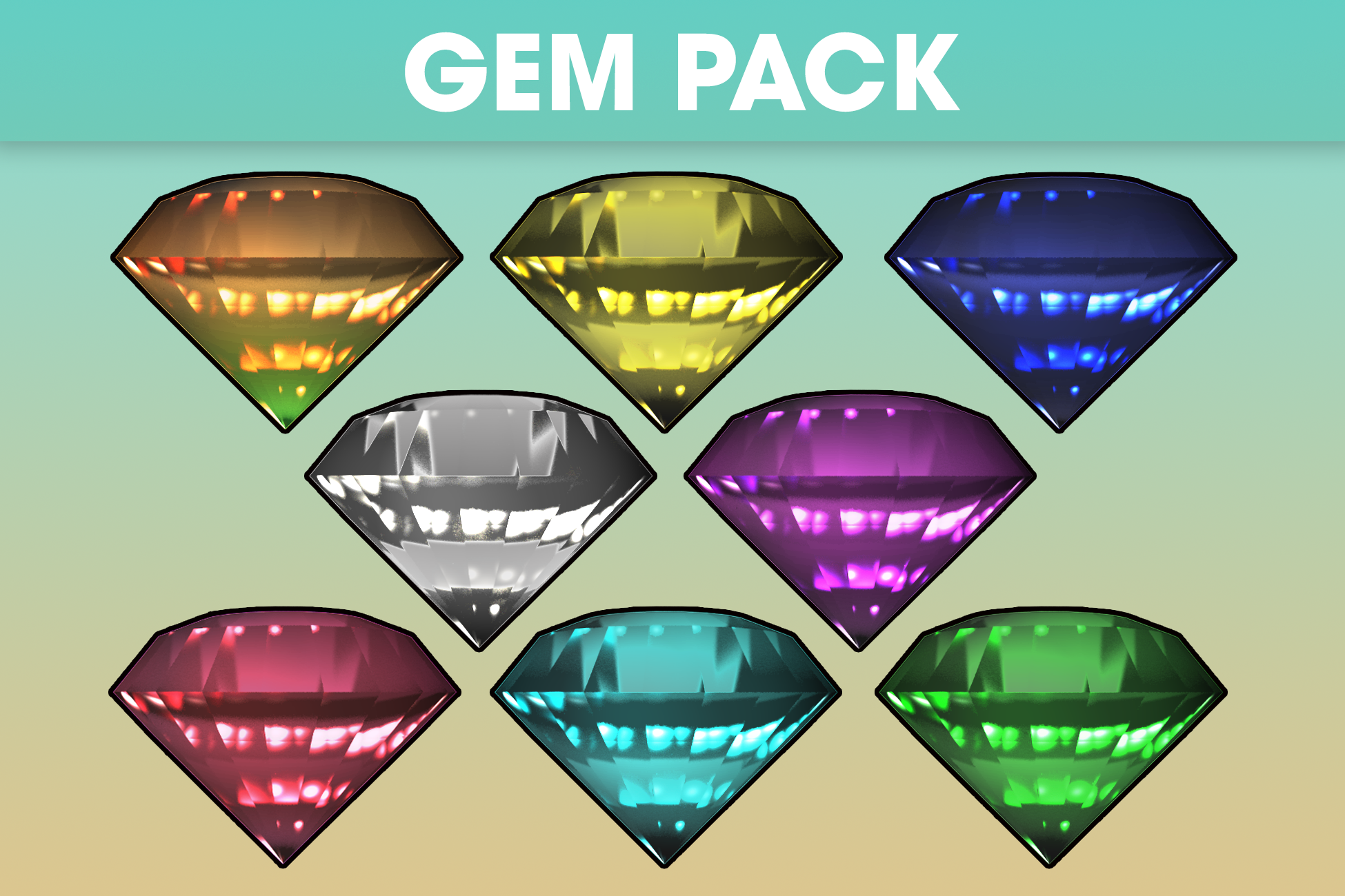 Gem Pack – Godot Assets Marketplace