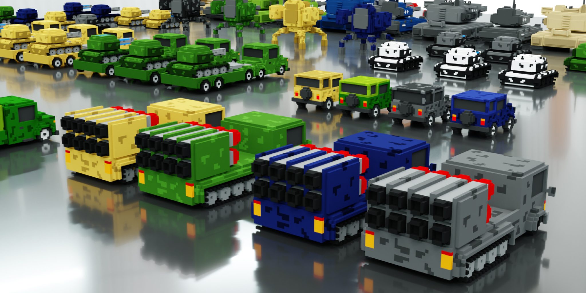 Voxel Combat Vehicles – Godot Assets Marketplace