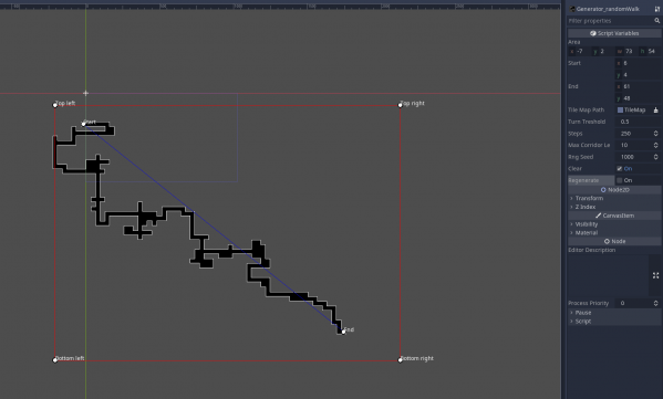 Procedural path generator – Godot Assets Marketplace