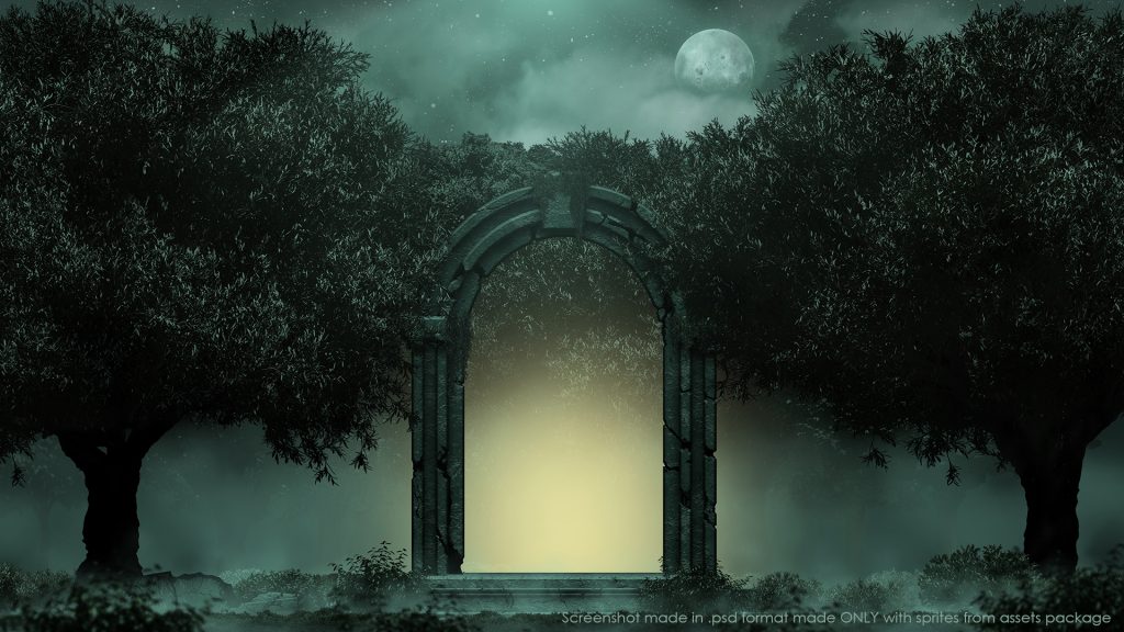 2D Dark Environment pack – Godot Assets Marketplace