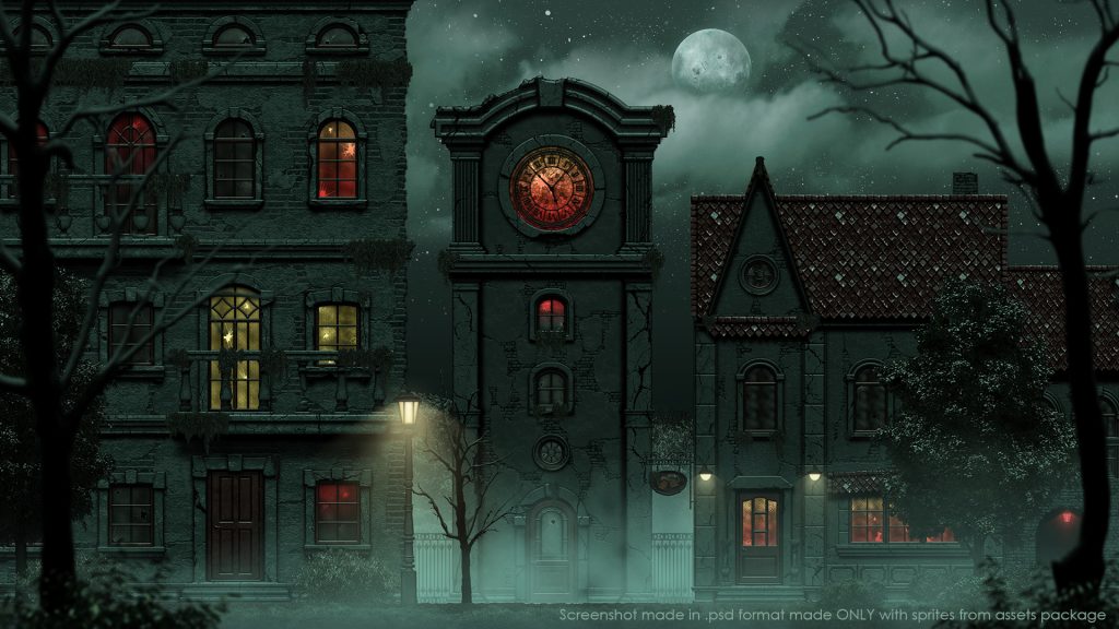 2D Dark Environment pack – Godot Assets Marketplace