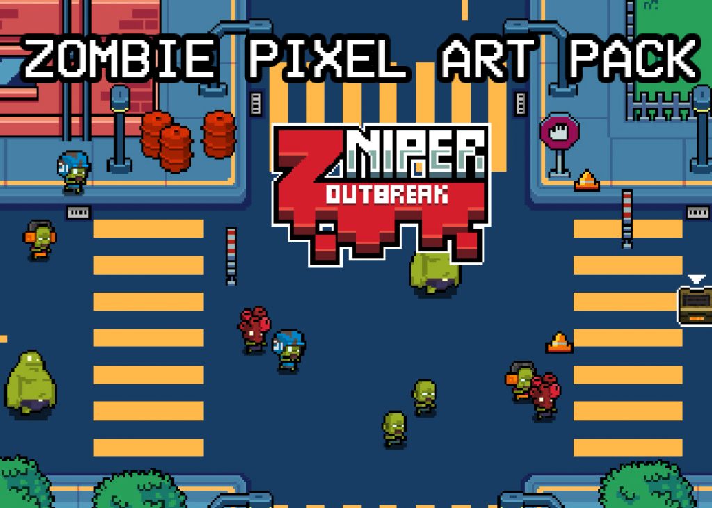 Pixel Art Zombie Assets – Godot Assets Marketplace