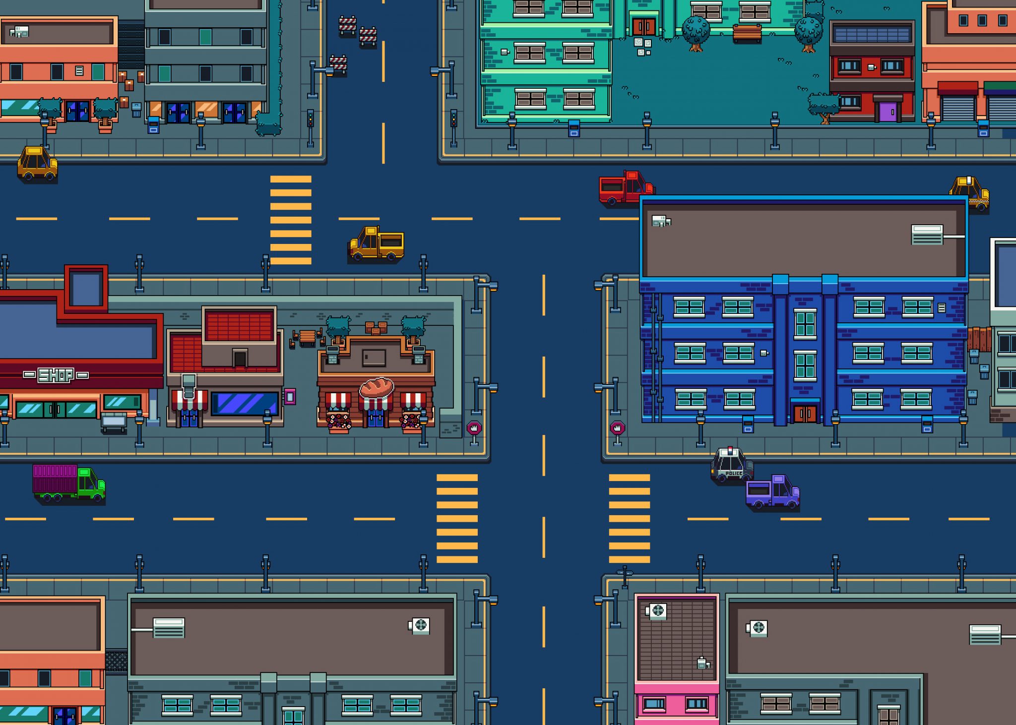 City Tileset Pack – Godot Assets Marketplace