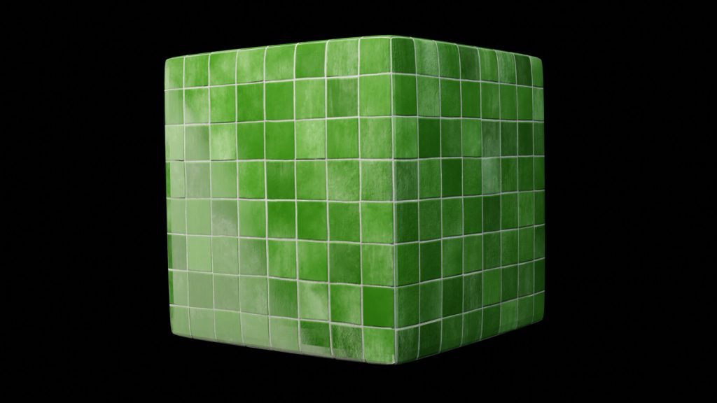 12 Vartiants PBR Small Zelij Tails Textures For Gme Assets or Archviz ...