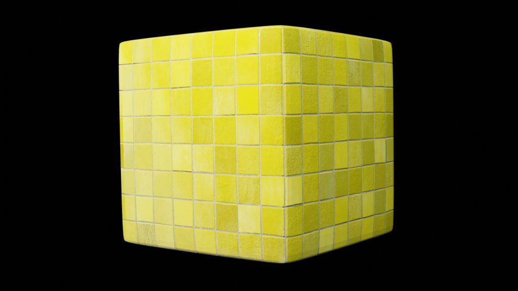 12 Vartiants PBR Small Zelij Tails Textures For Gme Assets or Archviz ...