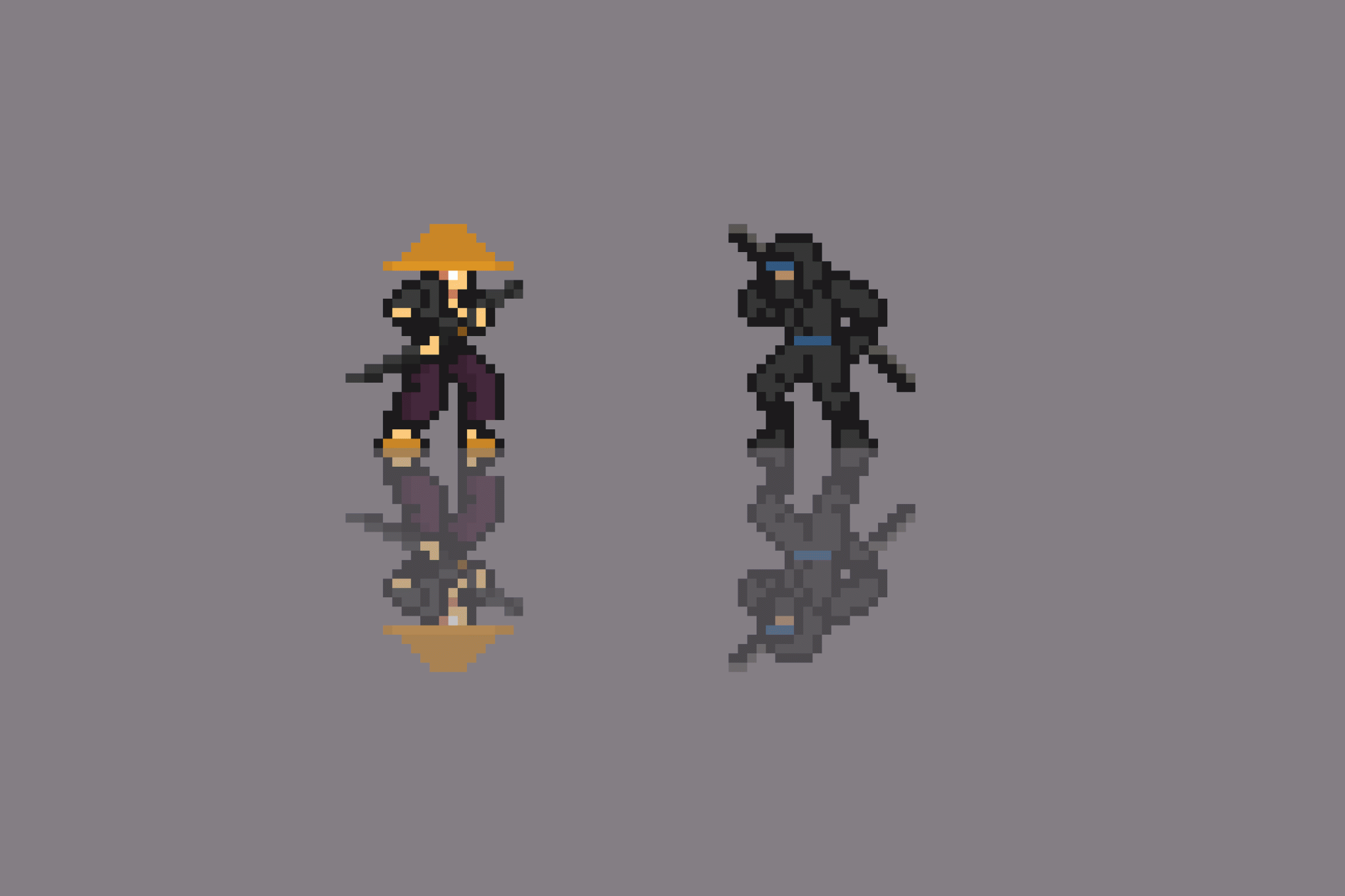 2D Pixel Art 3 Elemental Ninja Platformer – Godot Assets Marketplace