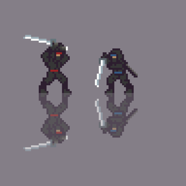 2D Pixel Art 3 Elemental Ninja Platformer – Godot Assets Marketplace