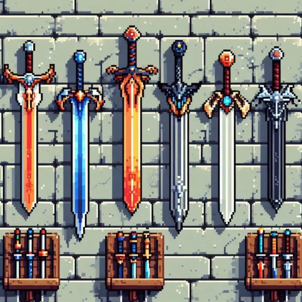 Pixel Blade: 2D Sword Pack – Godot Assets Marketplace